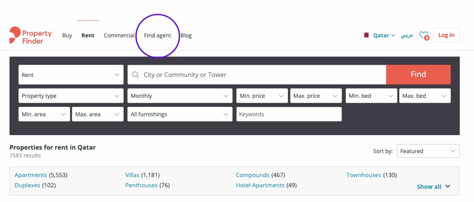 How to use the Property Finder website like a pro - Property Finder ...