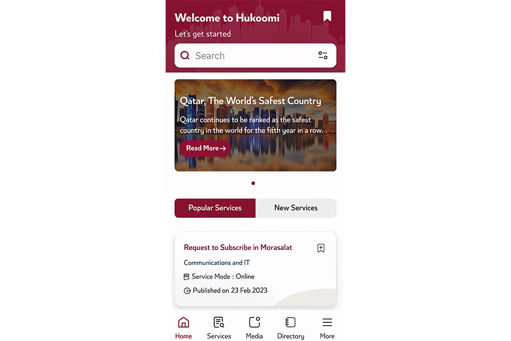 Hukoomi E-Services - A Brief Guide
